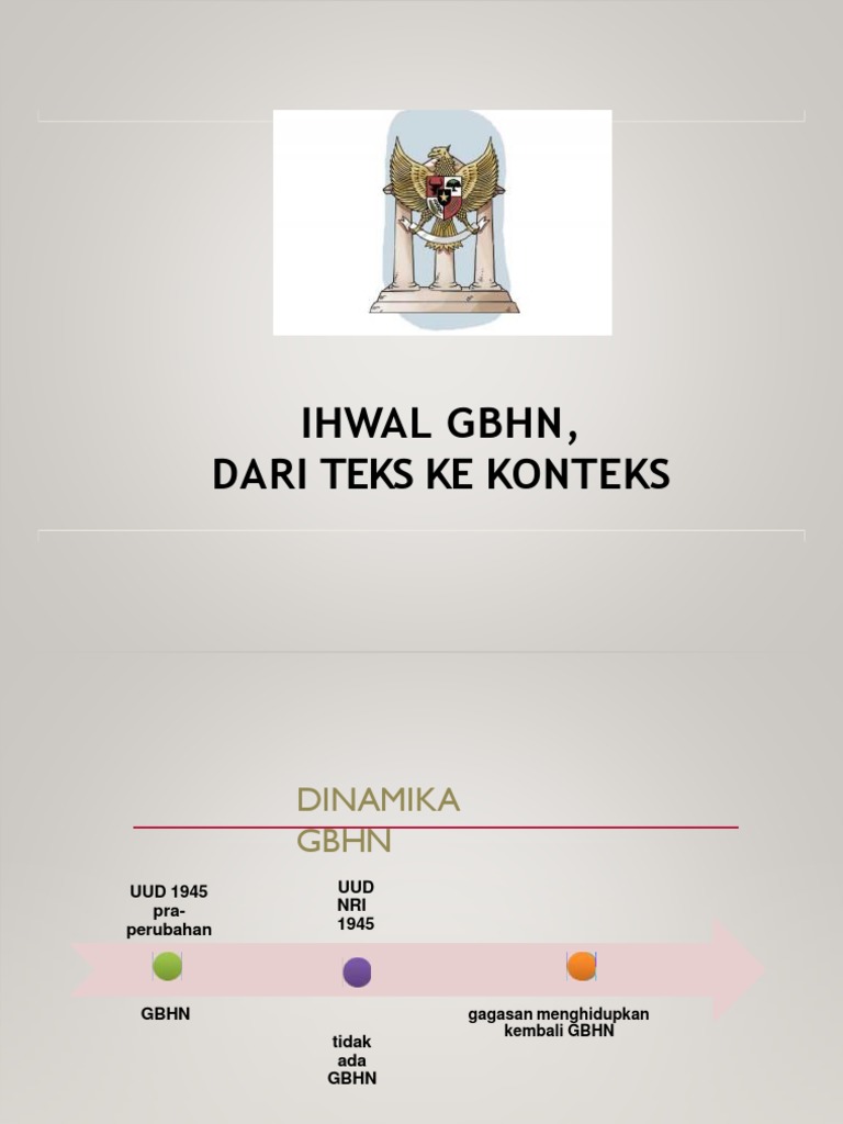 Pertemuan 10 GBHN | PDF