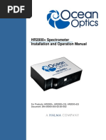 HR4000 Series Spectrometer Manual | PDF | Regression Analysis ...