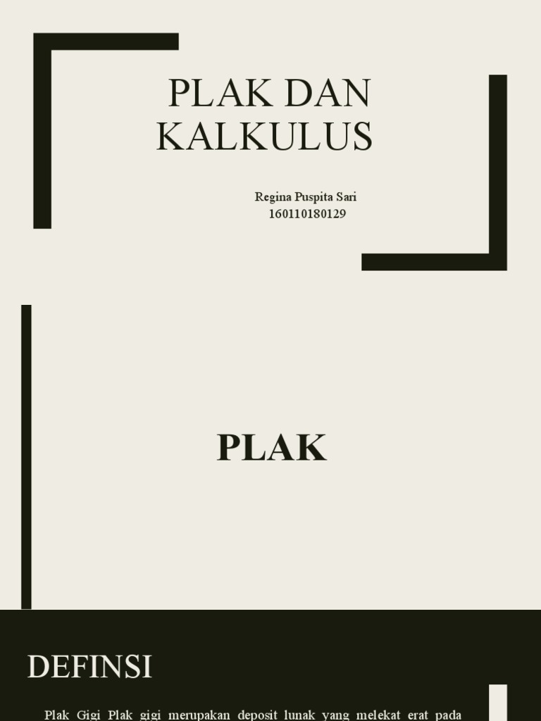 Plak Dan Kalkulus | PDF