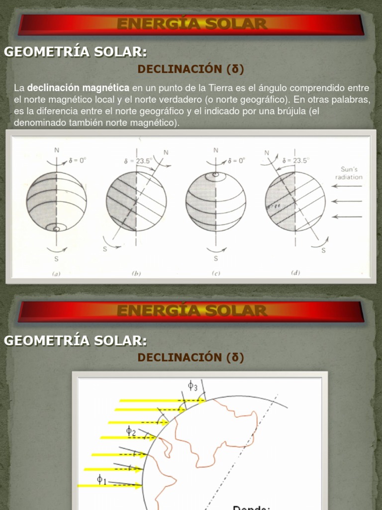 Geometria Solar | Descargar gratis PDF | Azimut | Metrología