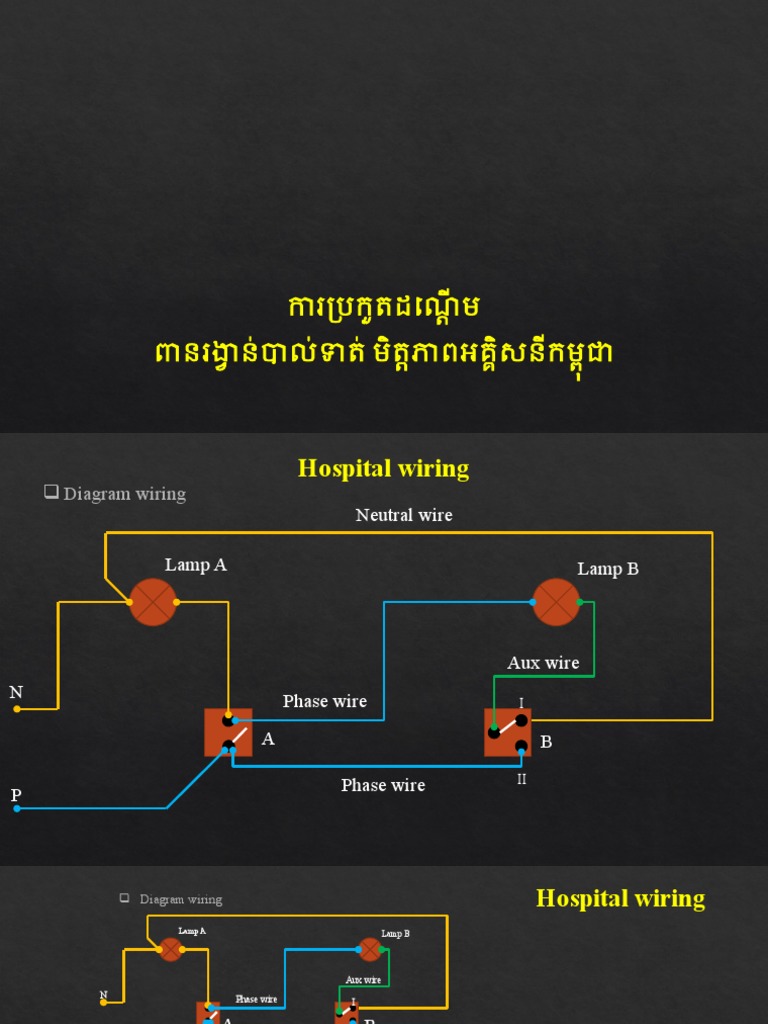 Hospital Wiring | PDF | Series And Parallel Circuits | Electronics