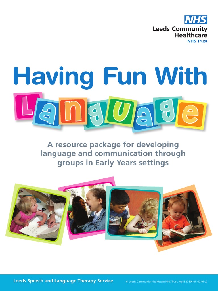 0246 - Having Fun With Language Pack - Apr'19 | PDF | Communication ...