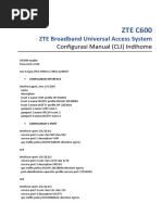 Lista Comandos Zte | PDF | Internet Protocols | Internet Standards