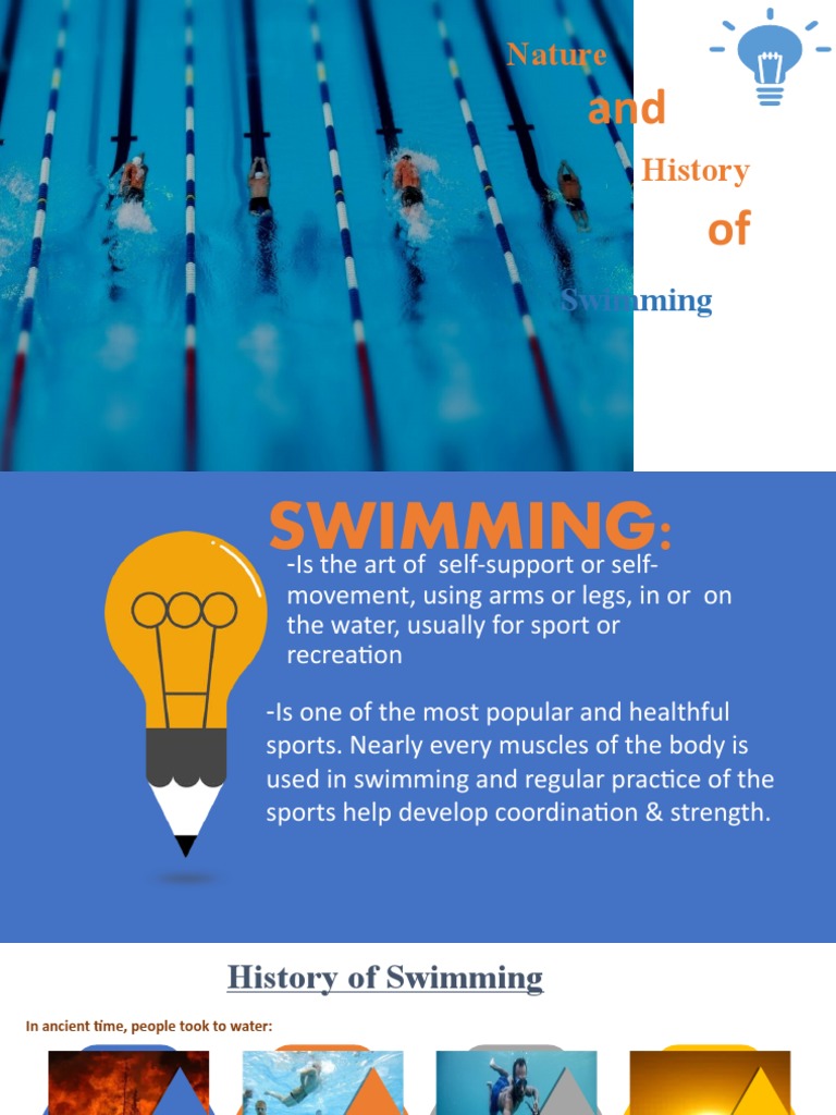 Nature and History Of: Swimming | PDF | Swimming | Sports