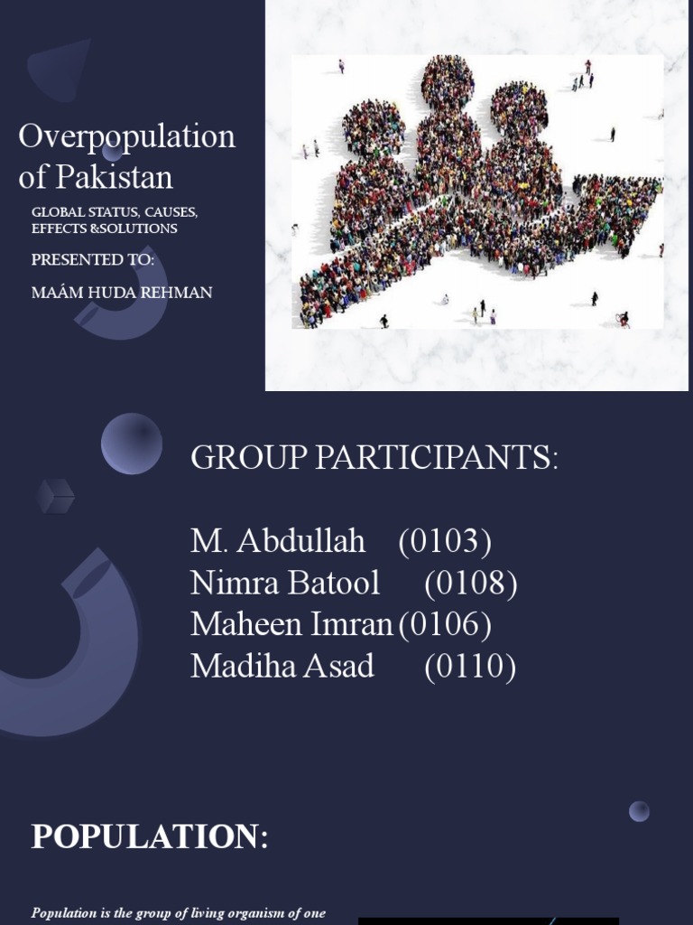 Overpopulation of Pakistan | PDF | Pakistan | Deforestation