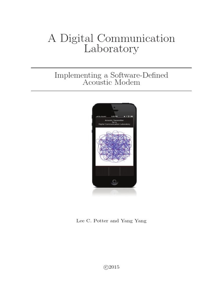 CommunicationsLaboratory 20161206 | PDF | Sampling (Signal Processing) | Software Defined Radio
