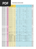 Watch Battery Cross Reference - Chart Guide | PDF | Companies | Energy ...