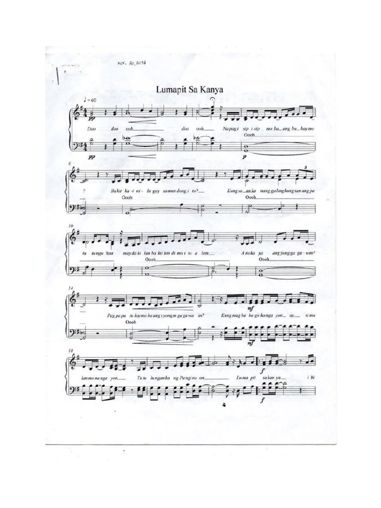 Lumapit Sa Kanya | PDF
