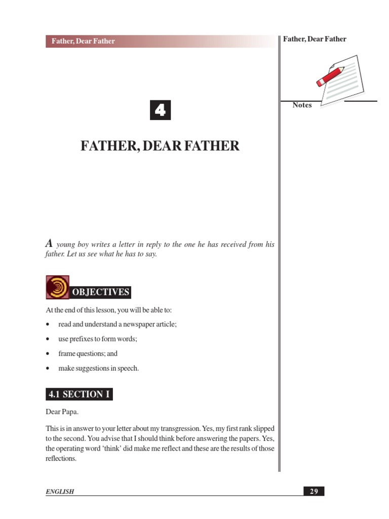 Father, Dear Father | PDF