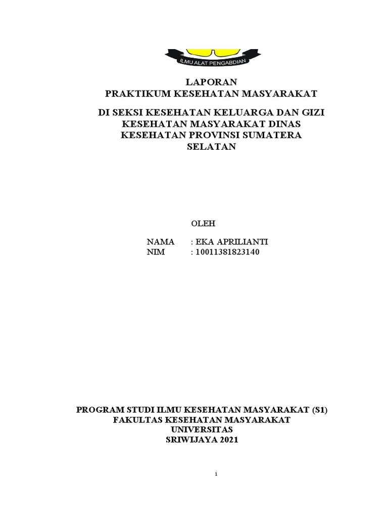 Laporan PKM | PDF