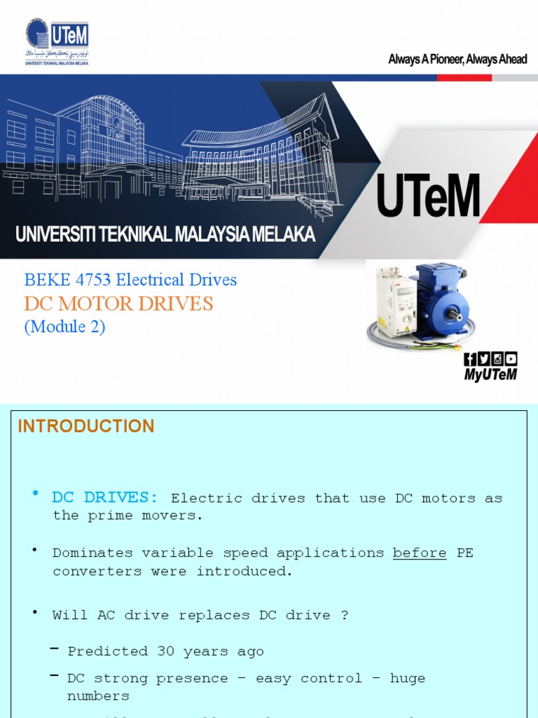 Module 2 - DC Motor Drives | PDF | Electric Motor | Mechanical Engineering