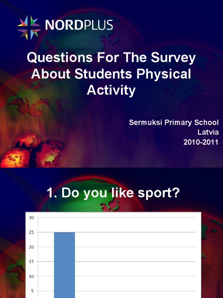 Survey on Student Physical Activity | PDF | Sports & Recreation