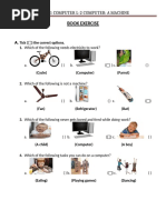 Dps GNGR Class 1 Computer Notes | PDF | Computer Keyboard | Usb Flash Drive