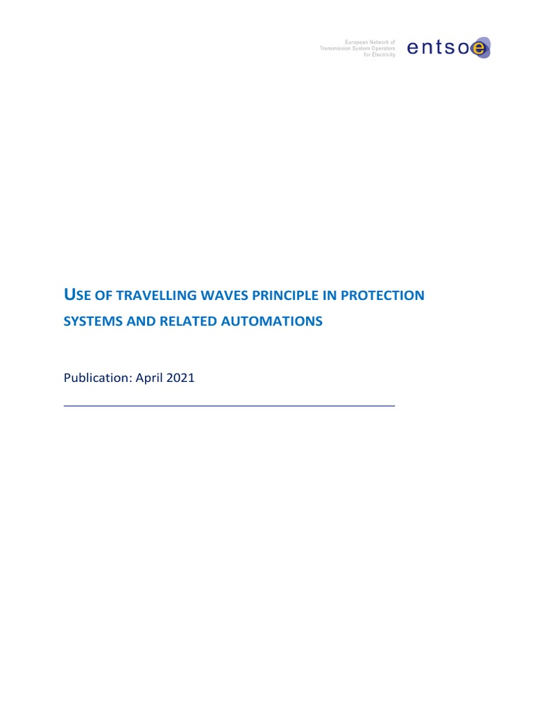 Travelling Waves in Protection Systems | PDF | Transmission Line ...