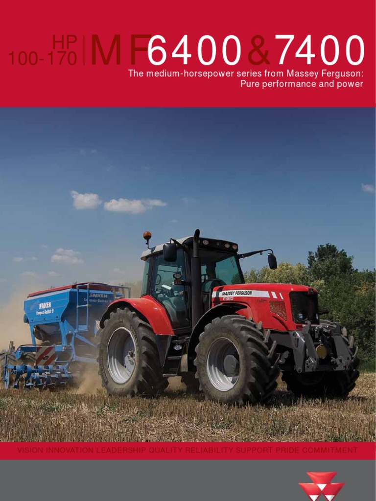 The Medium-Horsepower Series From Massey Ferguson: Pure Performance and ...