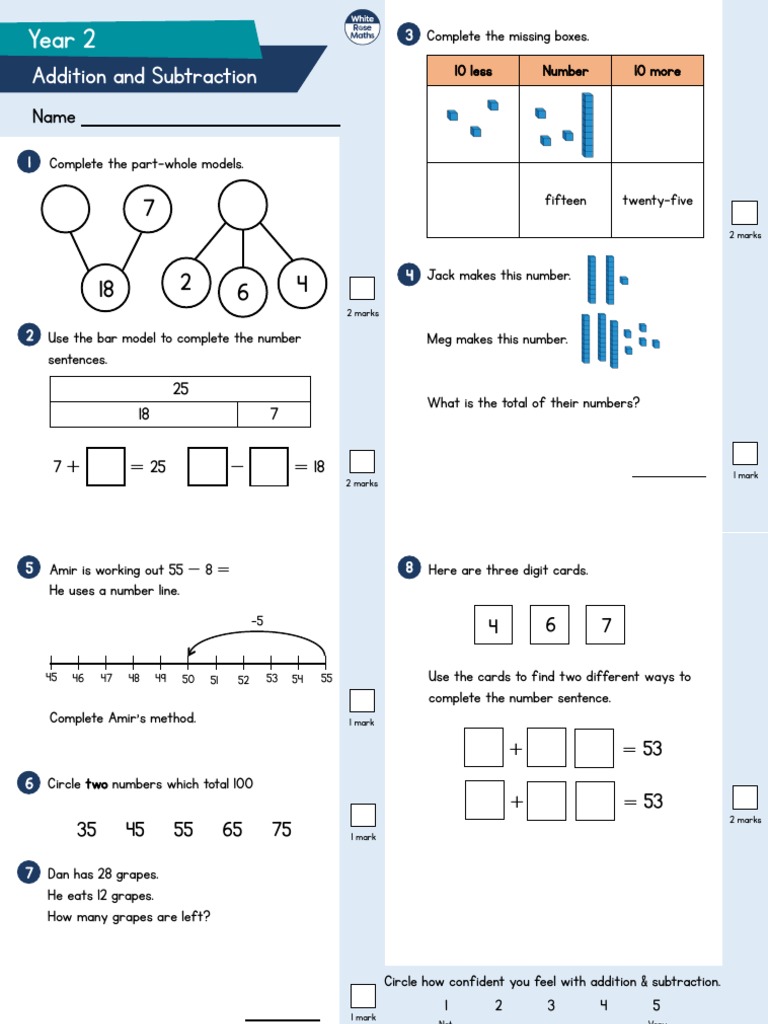Year 2: Addition and Subtraction | PDF
