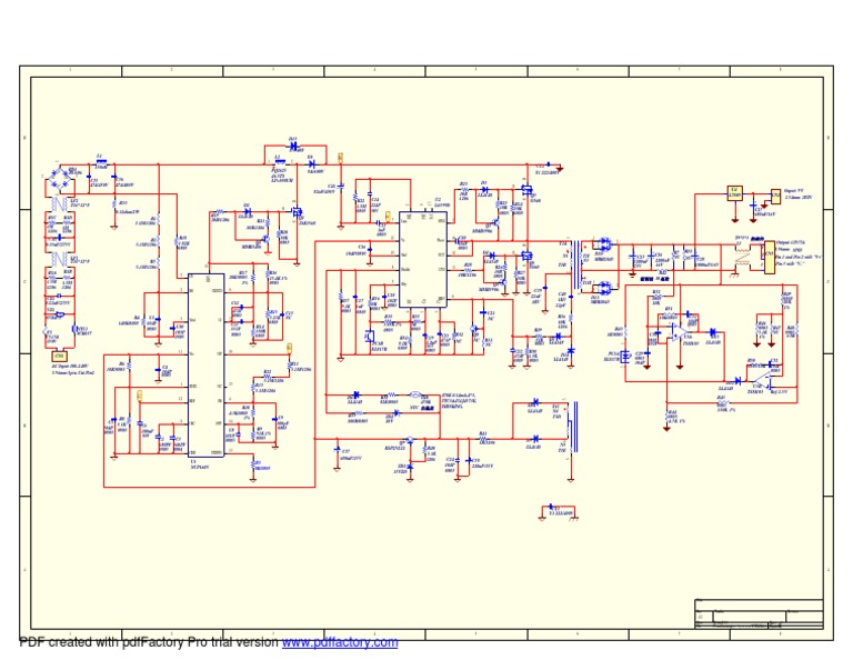 Switching Power Supply Schematic | PDF