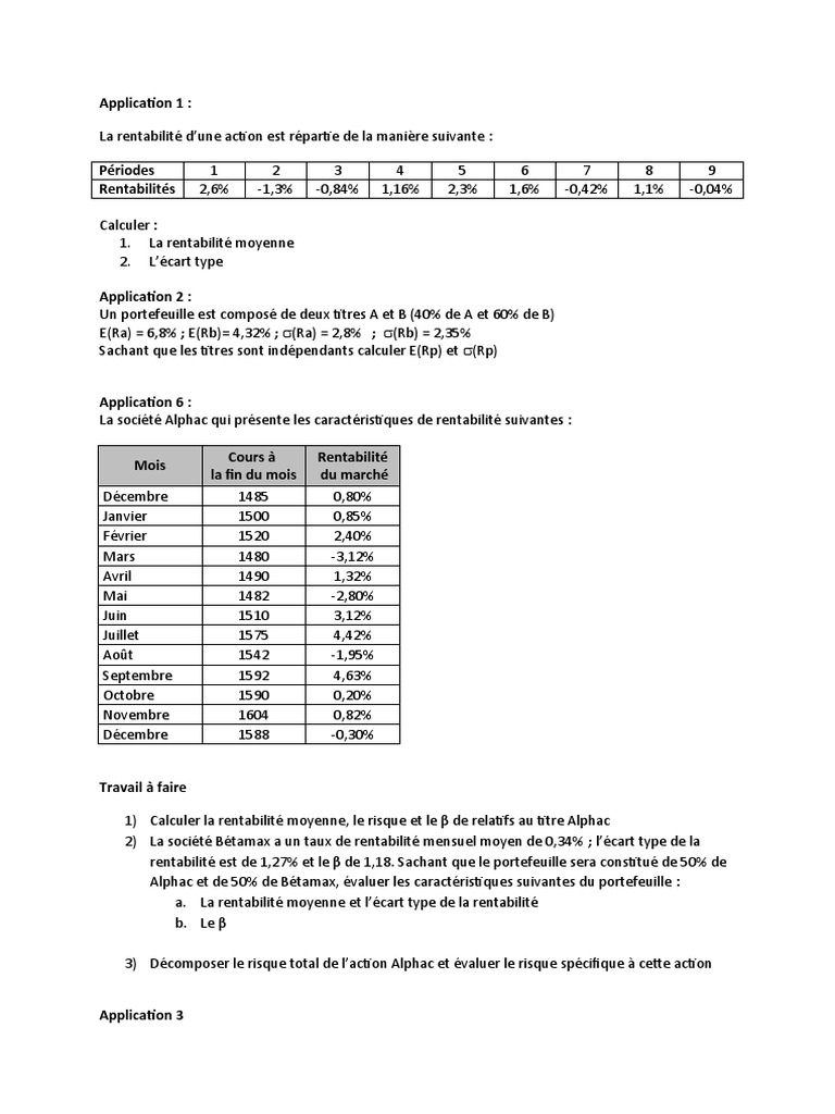 Applications GP | PDF | Obligation (Finance) | Prêts