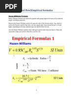 Chézy Formula | PDF | Teaching Methods & Materials