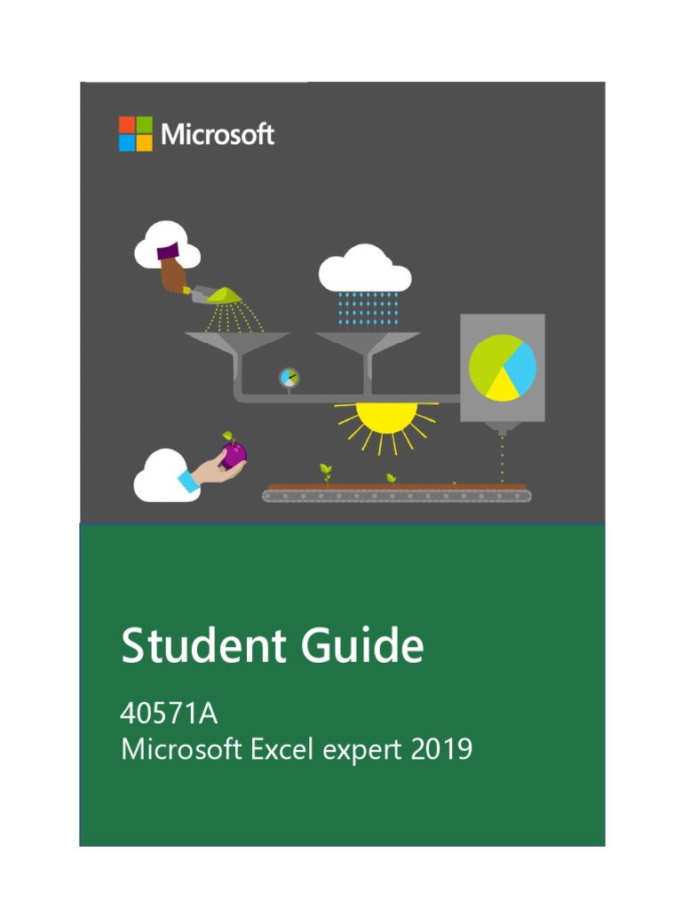 40571a Microsoft Excel Expert 2019 Ebook | PDF | Microsoft Excel ...