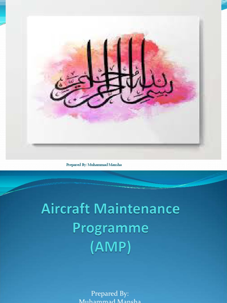 Aircraft Maintenace Programm | PDF | Aviation | Transport