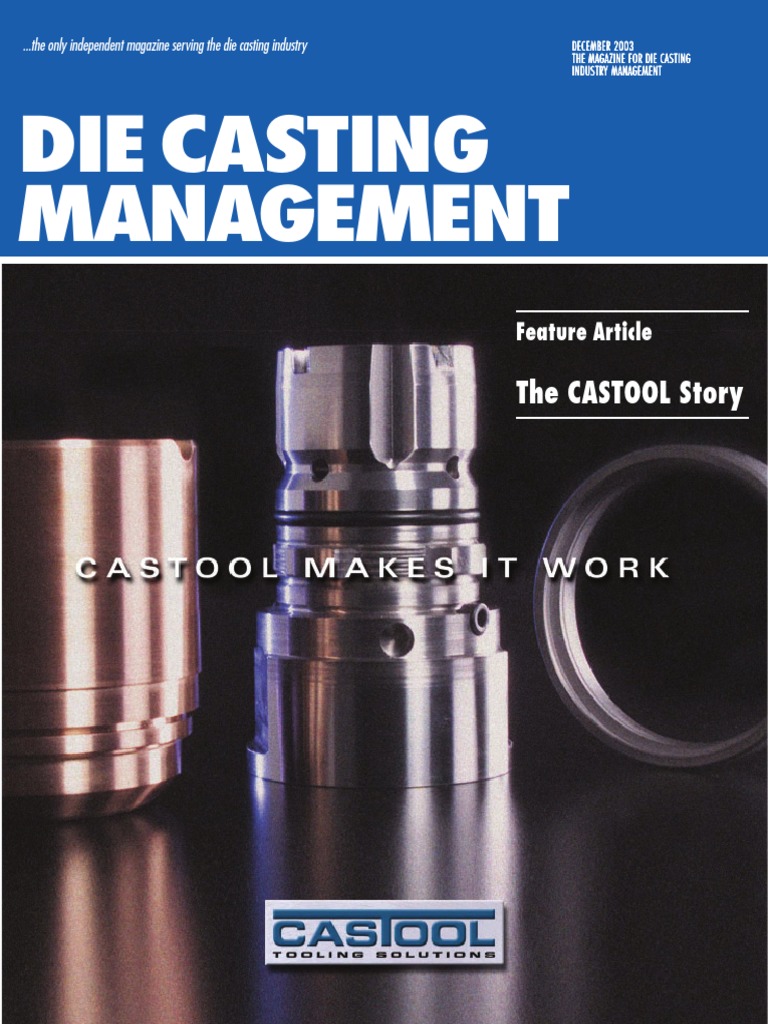 Die Casting Management: The CASTOOL Story | PDF | Extrusion | Casting ...