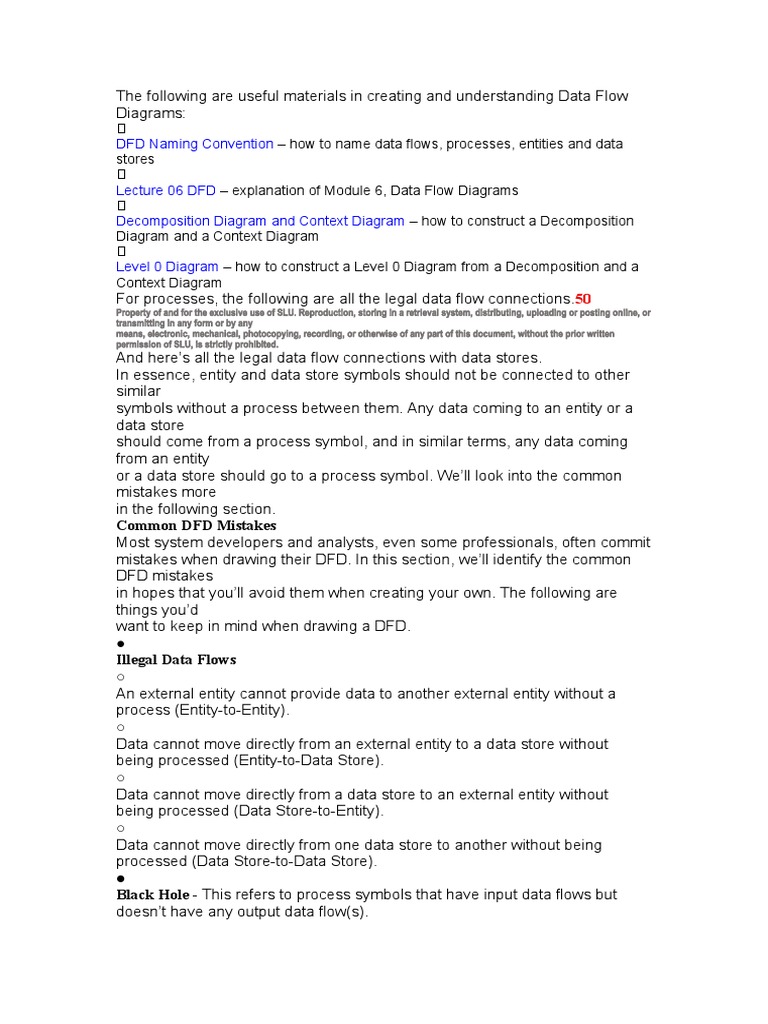 DFD Naming Convention | PDF | Cognitive Science | Information Technology