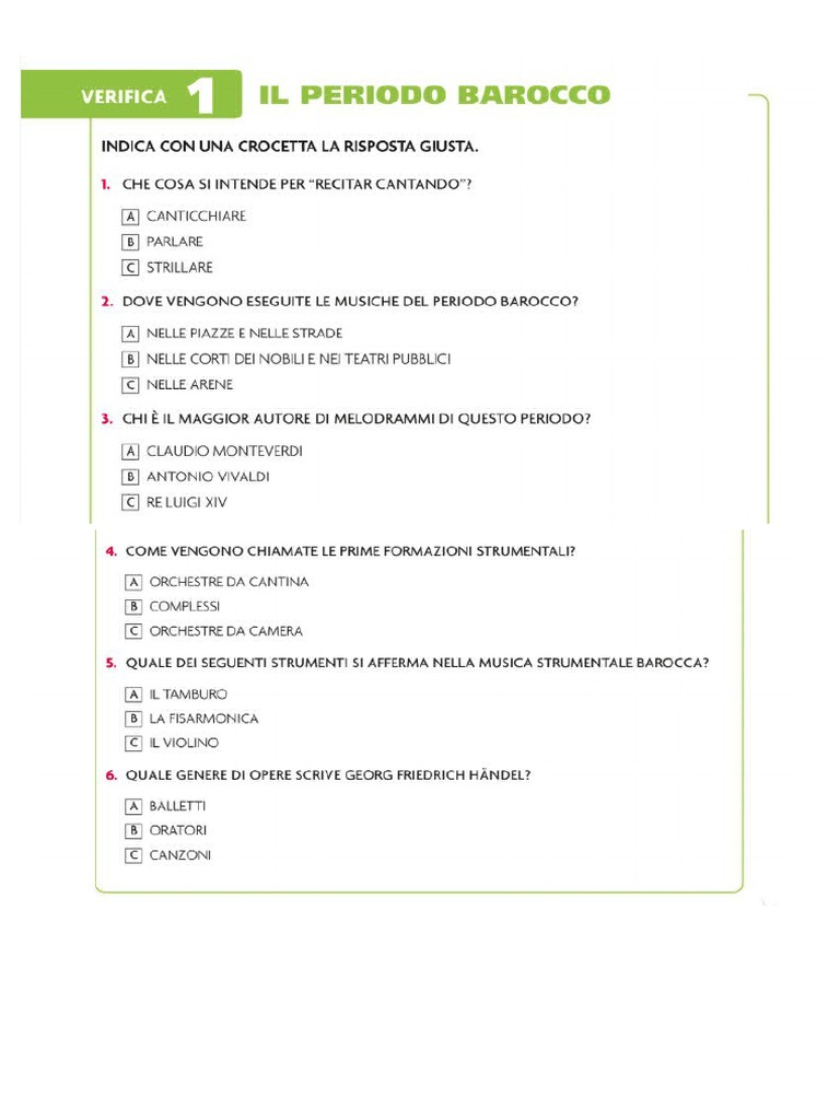 Verifica Semplificata Barocco | PDF