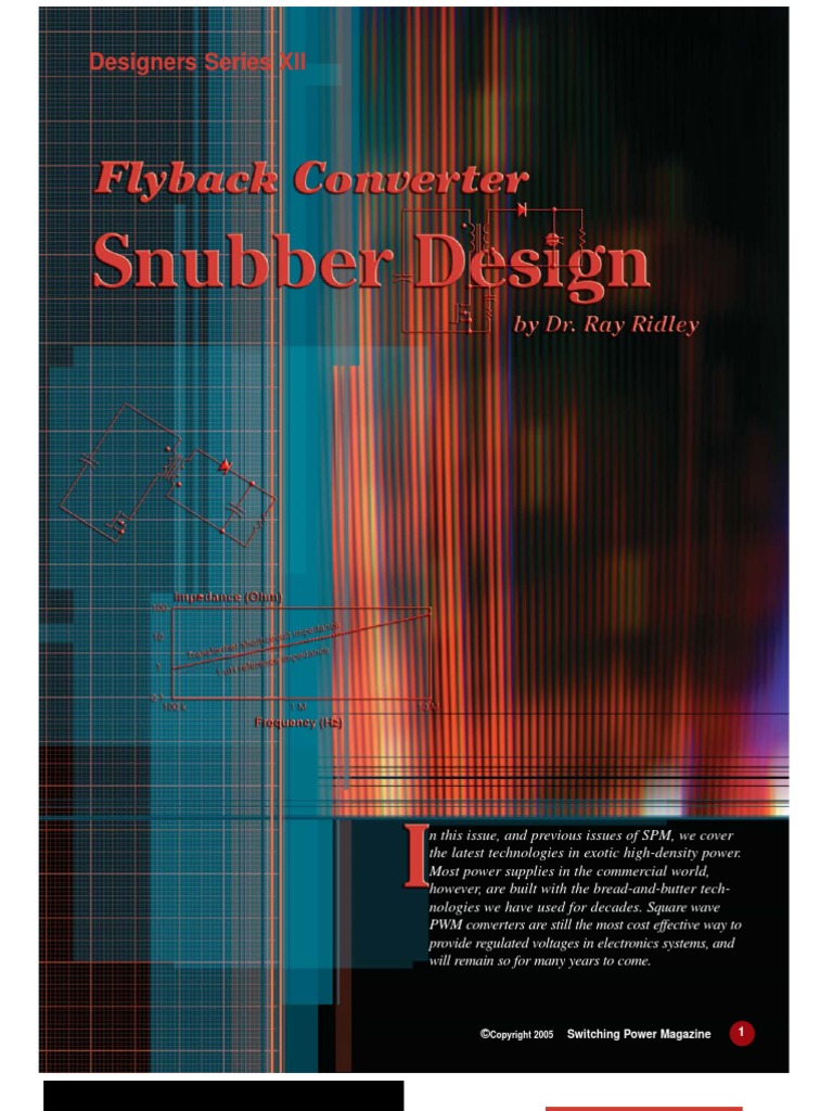 Snubber Design DR - Ray Ridley | PDF | Capacitor | Field Effect Transistor