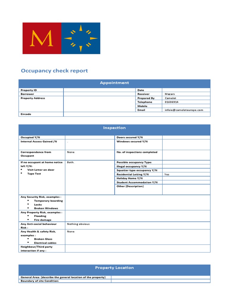 Blank OCR 2020 | PDF