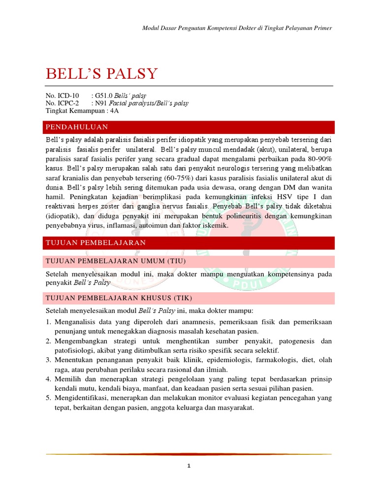 Bell Palsy | PDF