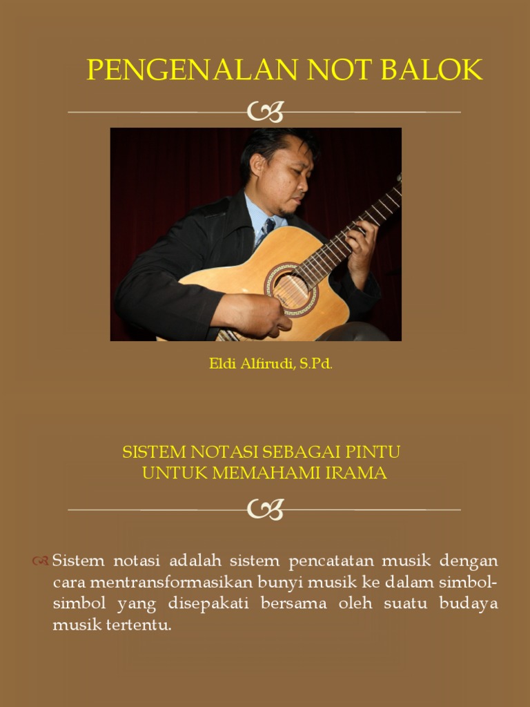 Pengenalan Not Balok | PDF