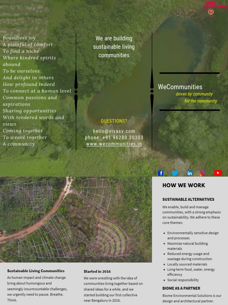 WeCommunities: Sustainable Living Collectives | PDF | Sustainability ...