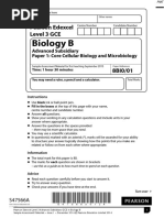 OCR (A) A Level Biology Specification Checklist | PDF | Genetics ...