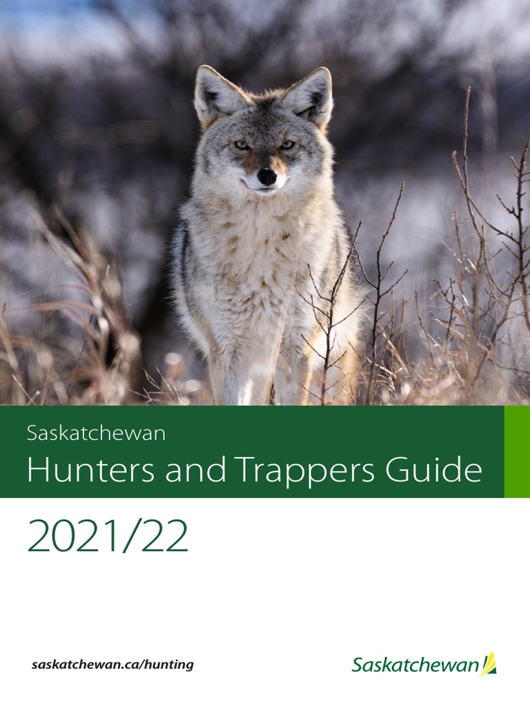 Saskatchewan Hunters and Trappers Guide 2021/22 | PDF | Hunting | Big ...