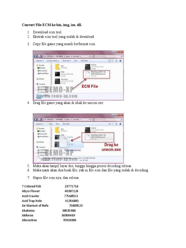 Convert ECM Files to BIN/ISO Easily | PDF | Magician (Fantasy) | Dragon