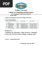 Dormitory Management System Final | PDF | Use Case | Computer Programming