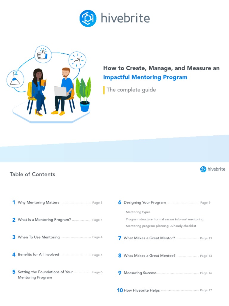 How To Create Manage and Measure An Impactful Mentoring Program ...