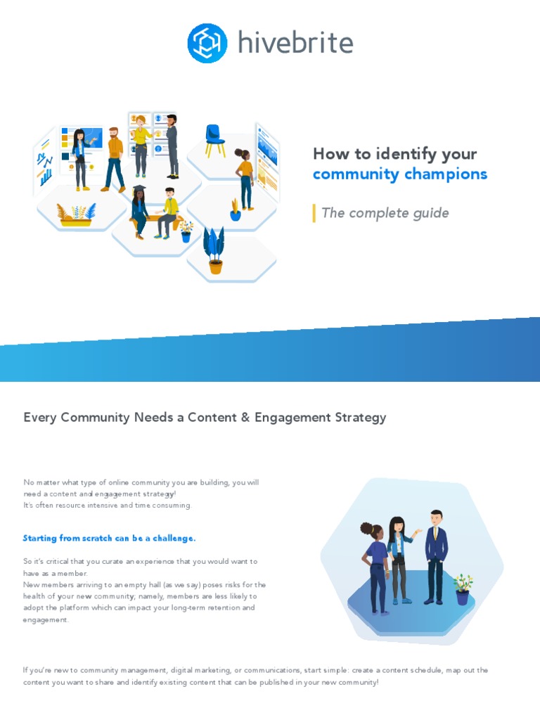 How To Identify Your Community Champions | PDF | Community | Digital ...
