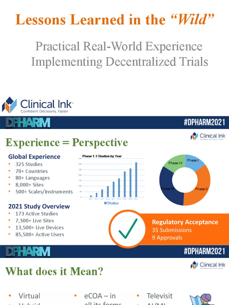 2021 DPharm - Clinical Ink | PDF | Clinical Trial | Health Care