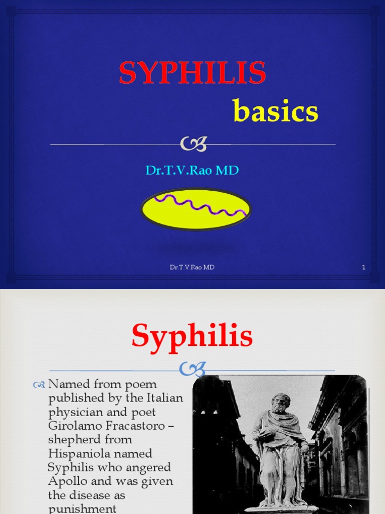 Syphilis Basics | Elisa | Public Health