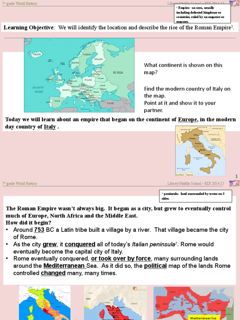 Rise of The Roman Empire PowerPoint | PDF | Anno Domini | Roman Republic
