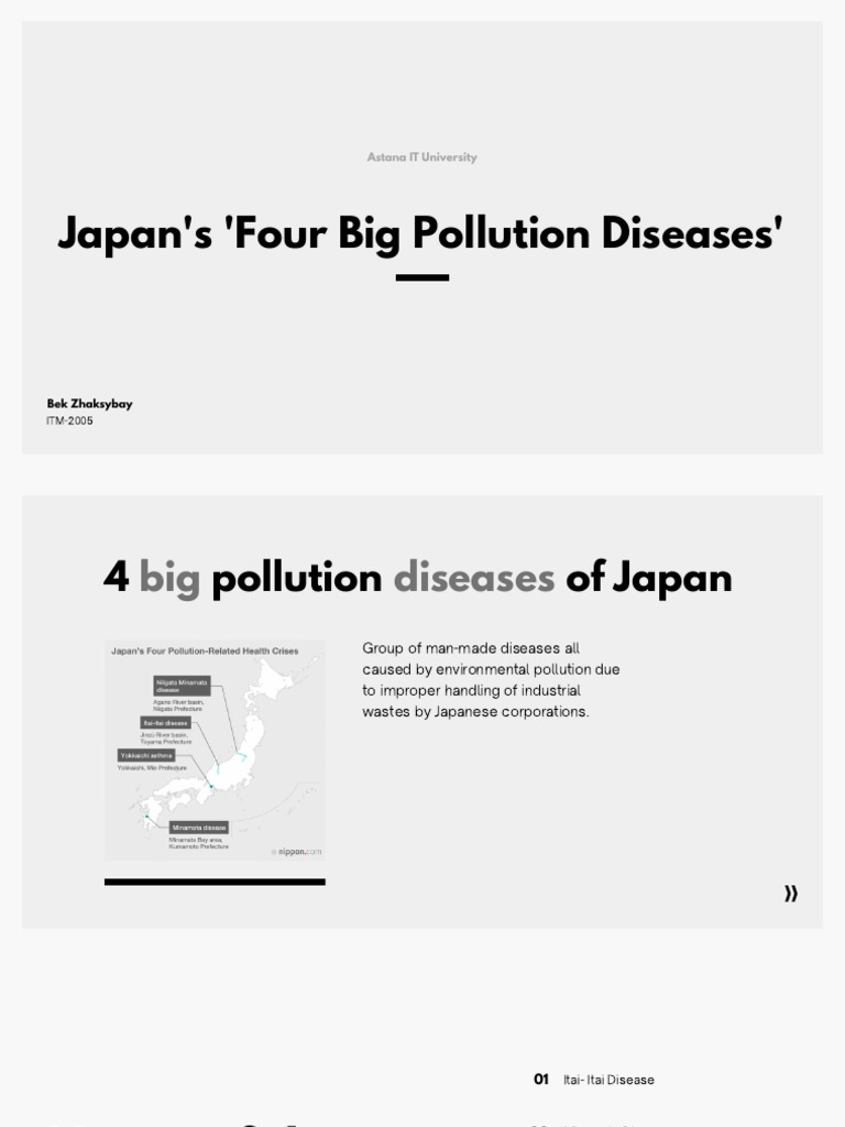 Japan's Four Big Pollution Diseases | PDF | Clinical Medicine ...