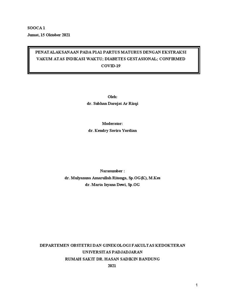 SOOCA 1 Subhan Darojat A. | PDF