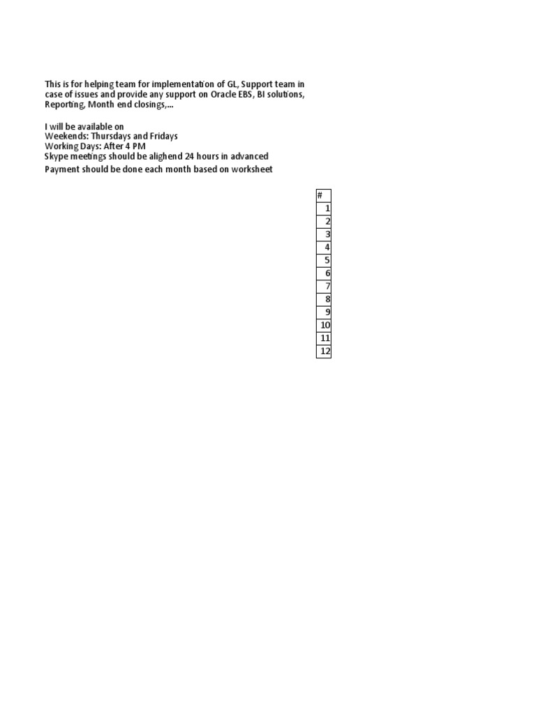 Oracle EBS GL Action Plan | PDF