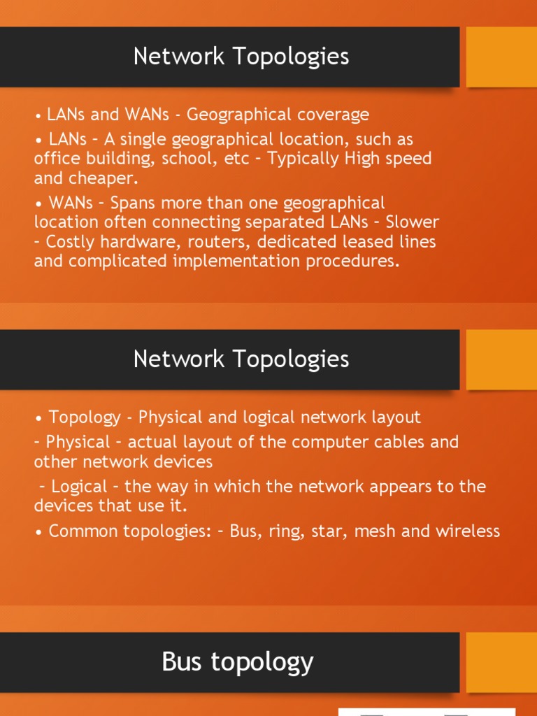 3 Topologies | PDF | Network Topology | Computer Network