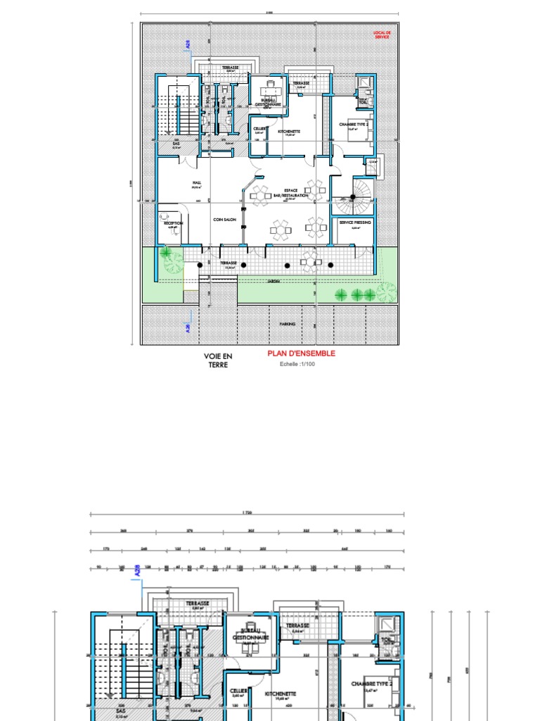 Voie en Terre: Plan D'Ensemble | PDF