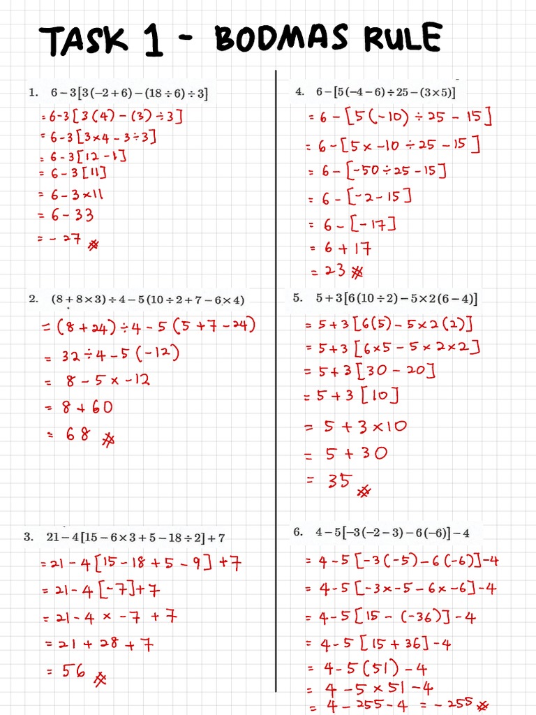 Task 1 - Basic Maths | PDF