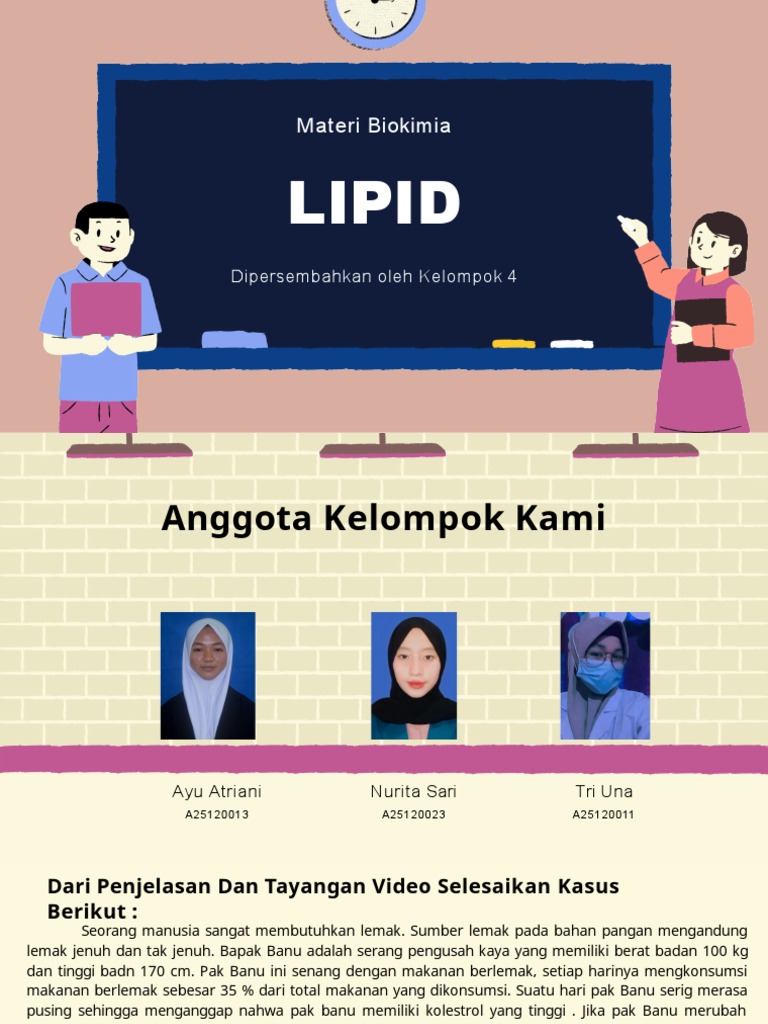 Lipid: Jenis, Struktur, dan Analisis | PDF | Kesehatan Holistik | Gaya Hidup