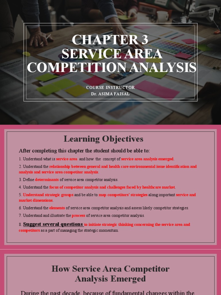 Spring 2021, Chapter 3 SERVICE AREA COMPETITION ANALYSIS | PDF ...